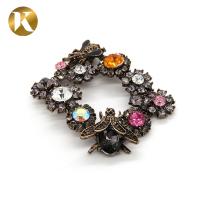 China New Fashion Decorative Shoe Clips Zinc Alloy / Iron  / Copper Mate for sale