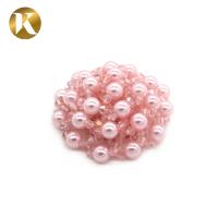 China Custom Shoe Buckle Clips Combination Of Pearls And Crystal Beads for sale