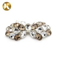 China Custom Women'S Decorative Shoe Clips High Rhinestone Bow Hair Ornaments for sale