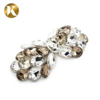 China Custom Women'S Decorative Shoe Clips High Rhinestone Bow Hair Ornaments for sale