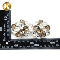China Custom Women'S Decorative Shoe Clips High Rhinestone Bow Hair Ornaments for sale