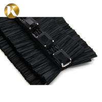 China High - Grade Rhinestone Fashion Shoe Decoration 145*75mm Special Cloth Material for sale