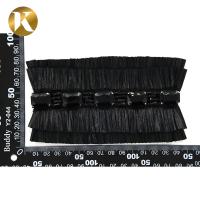 China High - Grade Rhinestone Fashion Shoe Decoration 145*75mm Special Cloth Material for sale