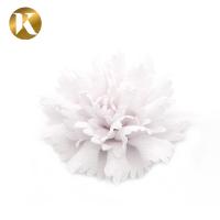 China Ladies Custom Fashion Shoe Decoration 80*80mm Special Cloth Material for sale