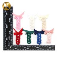 China Decorative Shoe Lace Flowers For Headwear / Shoes / Clothes / Backpac for sale