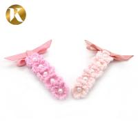 China Fashion Handmade Shoe Flower Accessories Butterfly Knot With Custom Service for sale