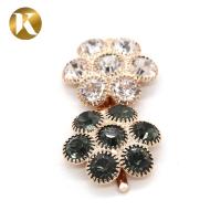China Custom Decorative Shoe Clips , Flower Shape Shoe Accessories Clips for sale