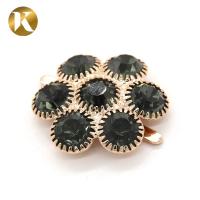 China Custom Decorative Shoe Clips , Flower Shape Shoe Accessories Clips for sale