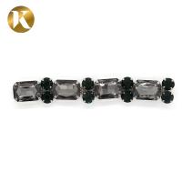 China Promotion Fashion Jewelry Rhinestone Shoe Buckles 105mm*15mm Size for sale