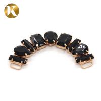 China Hanging Plating Women Shoe Tassel Chain Jewelry Decoration SGS Approva for sale