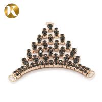 China Popular Metal Shoe Buckle Chain 95mm*75mm With Hanging Plat for sale