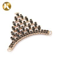 China Popular Metal Shoe Buckle Chain 95mm*75mm With Hanging Plat for sale