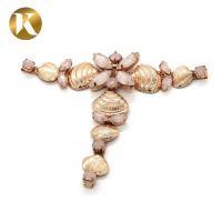 China Custom T Shape Metal Shoe Buckles Durable Beautiful Design For Women for sale