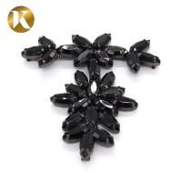 China Jewelry Decoration	T Shape Metal Shoe Buckles Black / Gold Multi Color for sale