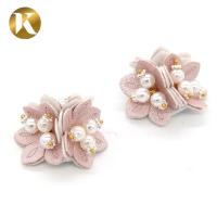 China Fashion Style DIY Satin Ribbon Flowers Special Cloth Material For Shoe Decoration for sale