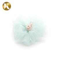 China Fashion Style Shoe Lace Flowers With Special Cloth Material For Women for sale