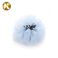 China Fashion Style Shoe Lace Flowers With Special Cloth Material For Women for sale