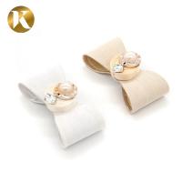 China Pearl Simple Style Shoes Decoration Accessories Nickle / Black / Gold Color for sale