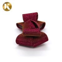 China 2026 show bow Custom Red Women Shoes Decoration Accessories Special Cloth Material for sale