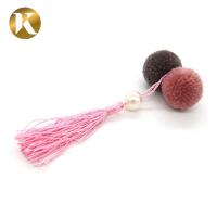 China Ball Shape Fashion Shoe Decoration Special Cloth Europe And America Style for sale