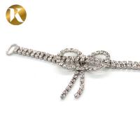China Fashion Style T Shape Metal Shoe Buckles 115mm*40mm SGS Certification for sale