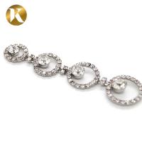 China Popular Woman Shoes Decoration Accessories Round Shaped Chain Buckle for sale