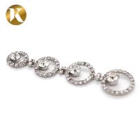 China Popular Woman Shoes Decoration Accessories Round Shaped Chain Buckle for sale