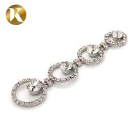 China Popular Woman Shoes Decoration Accessories Round Shaped Chain Buckle for sale