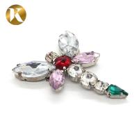 China Dragonfly Shape Rhinestone Shoe Clips Europe And America Style For Buckle Ornaments for sale