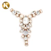 China Custom Y Shape Women Shoe Tassel Chain 95mm*85mm Size For Beauty for sale