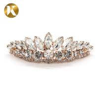 China Sparkling Diamond Buckle Shoes Decoration Accessories 75mm*25mm Size for sale