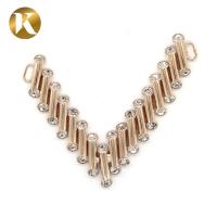 China V Shape Classic Antique Shoe Clips 75mm*95mm With Customization Service for sale