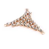 China Grass Drill Metal Shoe Buckle Clips Popular Fashion Style For Women for sale