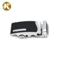 China Rectangle Personalized Zinc Belt Buckle With Long Service Life for sale