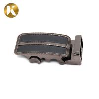 China Black Surface Automatic Belt Buckles With Carving Surface Treatment for sale