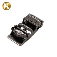 China Rectangle Custom Made Buckles Metal 35MM Size Zinc Alloy Material for sale