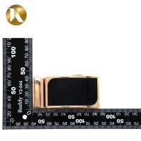China 2026 Gold belt bucke ,Automatic Customized Fashion Automatic Belt Buckles With Simple Appearance for sale