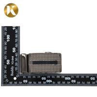 China Custom Embossed Durable Auto Lock Buckle for sale