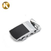 China Metal Zinc Alloy 35mm Reversible Belt Buckle With Carving Surface Treatment for sale