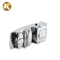 China Metal Zinc Alloy 35mm Reversible Belt Buckle With Carving Surface Treatment for sale