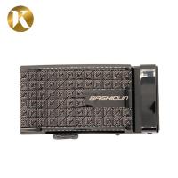 China KML Carving Metal Duty Belt Buckle , 35MM Custom Metal Belt Buckle for sale