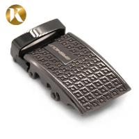 China KML Carving Metal Duty Belt Buckle , 35MM Custom Metal Belt Buckle for sale