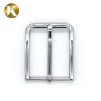 China Manufactory Custom Fashion Designer Zinc Alloy Affordable Pin Metal Belt Buckle With Logo for sale