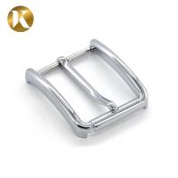 China Manufactory Custom Fashion Designer Zinc Alloy Affordable Pin Metal Belt Buckle With Logo for sale