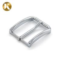 China Manufactory Custom Fashion Designer Zinc Alloy Affordable Pin Metal Belt Buckle With Logo for sale