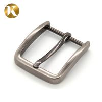 China Wenzhou KML Custom fashion new design 35mm mens metal bag pin belt buckle with logo for sale