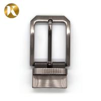 China Wenzhou KML Best quality mult color simple zinc alloy reversible pin belt buckle promotion for sale