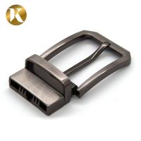China Wenzhou KML Best quality mult color simple zinc alloy reversible pin belt buckle promotion for sale