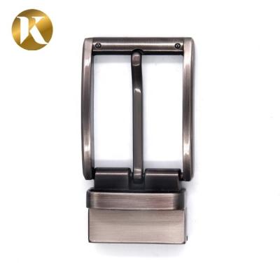 China Wenzhou KML High quality men simple metal pin zinc alloy belt buckle for sale