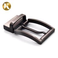 China Wenzhou KML High quality men simple metal pin zinc alloy belt buckle for sale